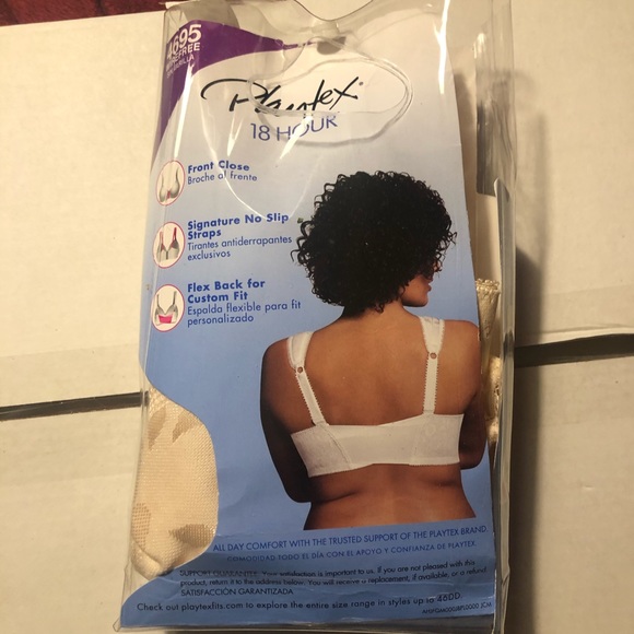 Playtex | Intimates & Sleepwear | New 46c Wire Free Playtex 8 Our Front ...